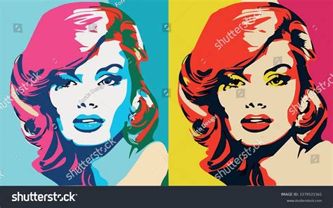 Print Pop Art Girl Vector Art Stock Vector Royalty Free 2279521561 Shutterstock