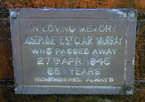 Josephine Franice St Clair Metford Murray 1879 1945 Find A Grave
