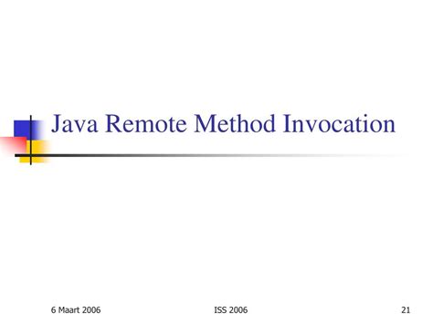 Ppt Distributed Objects And Advanced Remote Method Invocations
