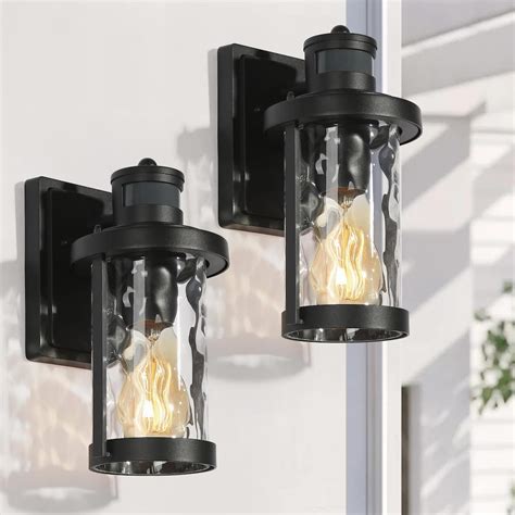 Uolfin Modern Industrial Cylinder Motion Sensor Wall Sconce Light 1