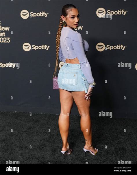Danileigh Arrives At The Spotifys 2023 Best New Artist Party Held At