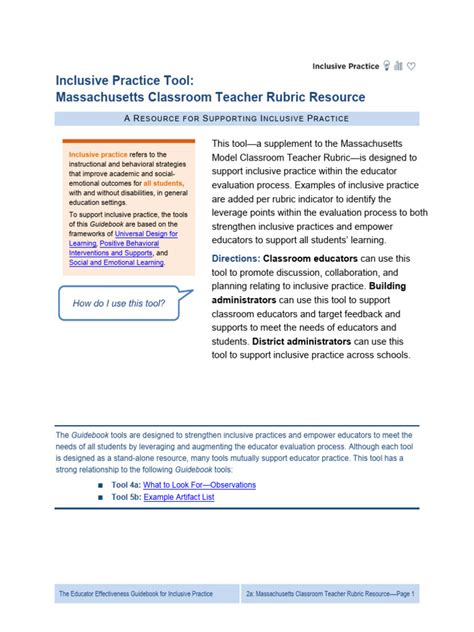 2a Rubric Frameworkforteaching Rubrics Download Free Pdf