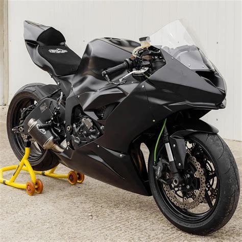 Kawasaki Zx6r Fairing Kits Black Shell Zx6r 636 For Kawasaki Fairings