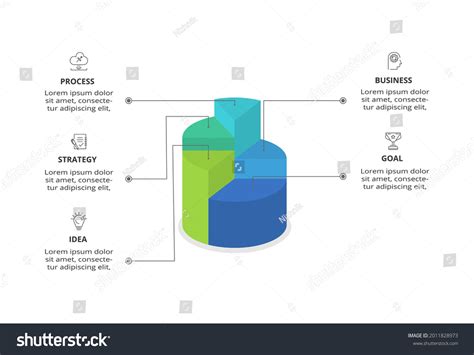 Diagram Chart Cylinder Graph Presentation Business Stock Vector Royalty Free 2011828973