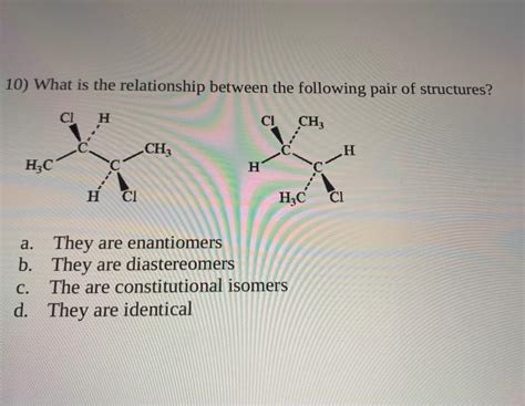 Solved 10 What Is The Relationship Between The Following