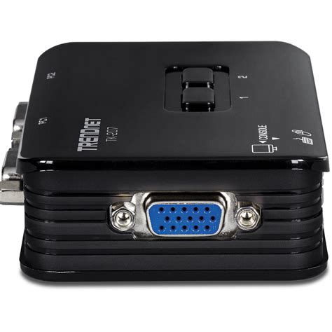 2 Port USB KVM Switch TRENDnet TK 207K