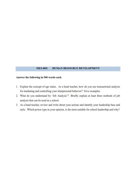 Ignou Mes 05 Solved Assignment 2023 English Medium Ignou Solved