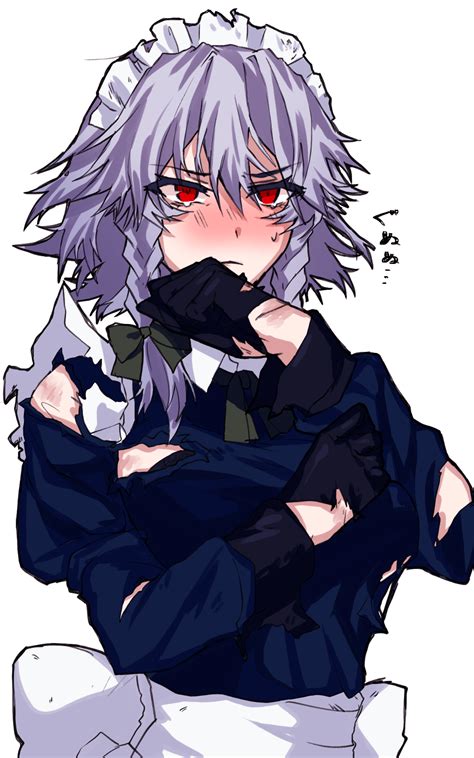 Izayoi Sakuya Touhou Drawn By Himadera Danbooru