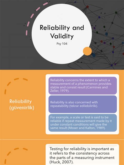 Week 6 Reliability And Validity Pdf Validity Statistics Behavioural Sciences