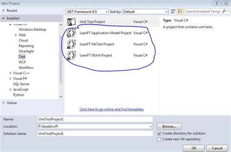 Setting Up Leanft In C Sharp