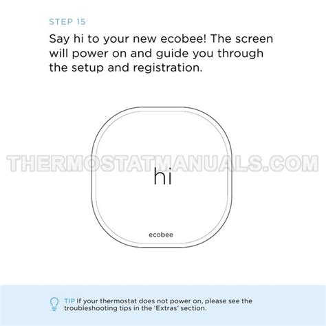 Ecobee Ecobee Thermostat Installation Guide Ecobee Ecobee Thermostat Installation Guide