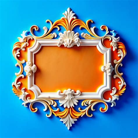 Creative Baroque Frames Elegant And Luxurious Designs Premium Ai