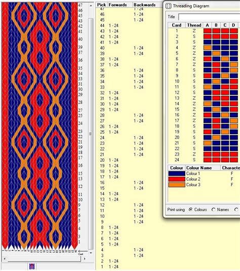 Card Weaving Pattern Generator Pattern Making Tips
