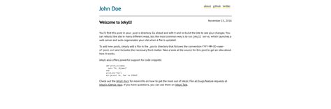 clean jekyll theme jekyll themes