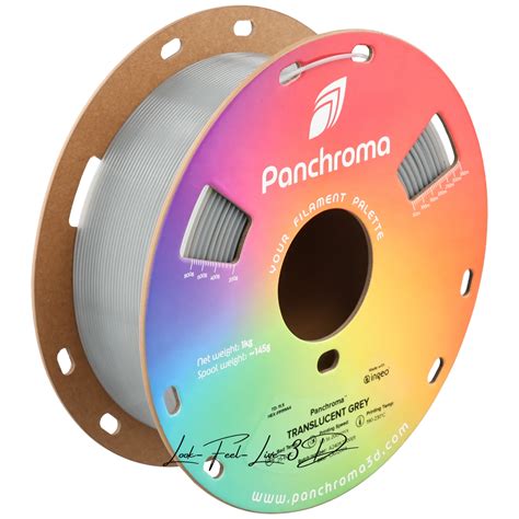 Купити Panchroma™ Pla Translucent Grey 1 кг — прозоро сірий філамент