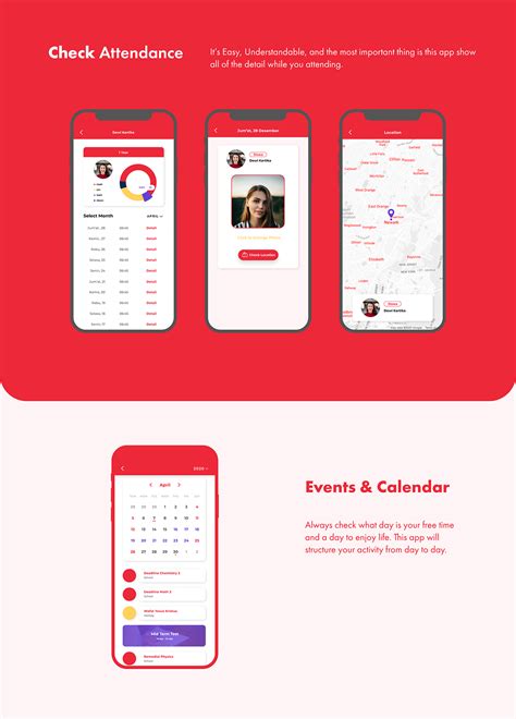 Babe Attendance UI UX Case Study Behance Babe Attendance UI UX Case Study Behance