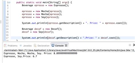 Design Pattern Decorator Pattern 设计模式 装饰模式装饰模式咖啡类图 Csdn博客