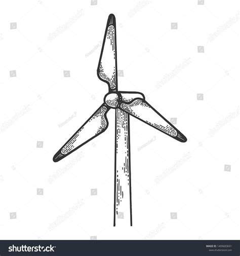 How To Draw A Wind Turbine Drawing Inspiration Ideas