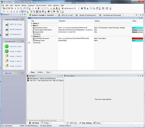 Teststand 2012 Sp1 Batch Model Error Ni Community