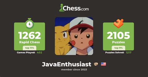 Javaenthusiast Chess Profile