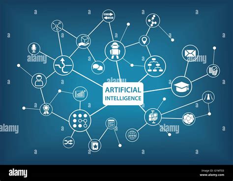 Artificial Intelligence Ai Infographic Vector Illustration Stock Vector Art And Illustration