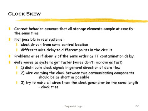Clock Skew