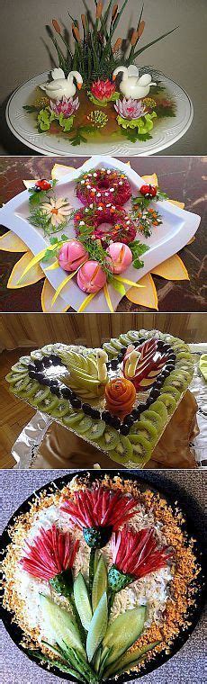 Еда Карвинг Креативная кулинария Фуд дизайн Украшение блюд