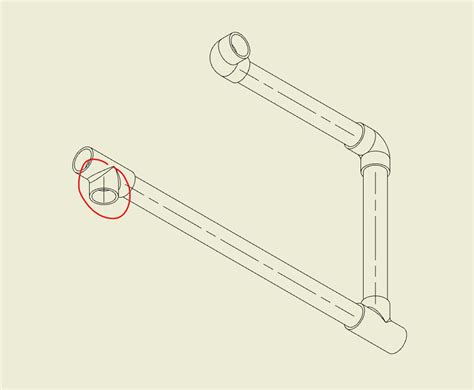 solved dimensioning isometric views in tube and pipe question