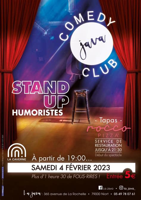 Java Comedy Club Sortir à Niort