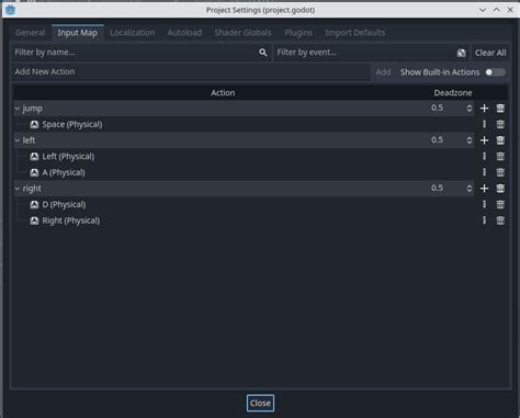 Input Map Canvas Layer Android Export Touchscreenbutton Godot Platformer