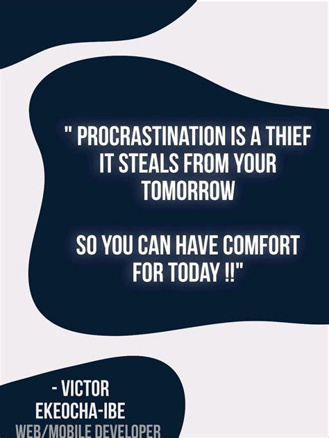 Victor Ekeocha Ibe On Linkedin Procrastination Developerlife