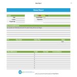 Status Report Worksheet Excel Business Templates Contracts And Forms