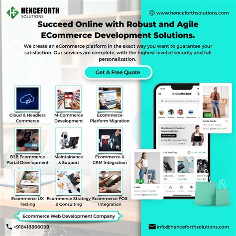 Best Ecommerce Development Company Henceforth Solutions