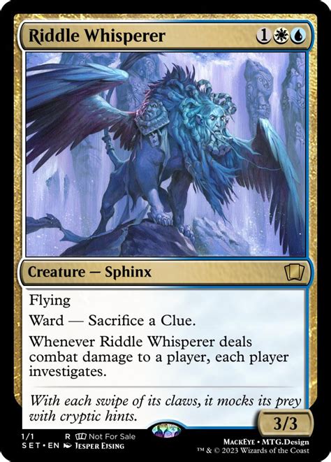 Riddle Whisperer Rcustommagic