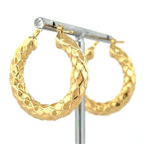 Handmade Earrings Pelle Di Drago 4 2 G 18 Kt Yellow Gold Auction Online Catawiki