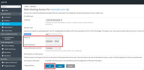 How To Change Password Of Subscription S System User In Plesk