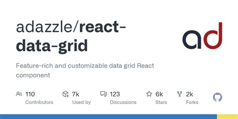 Github Adazzlereact Data Grid Excel Like Grid Component Built With
