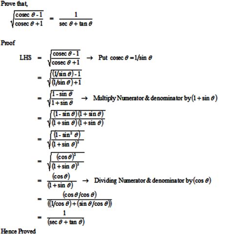 Miraculous World Of Numbers Basics Of Trigonometry Important Key Points