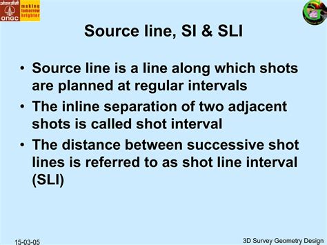 3d Seismic Data Acqusition For Subsurface Ppt