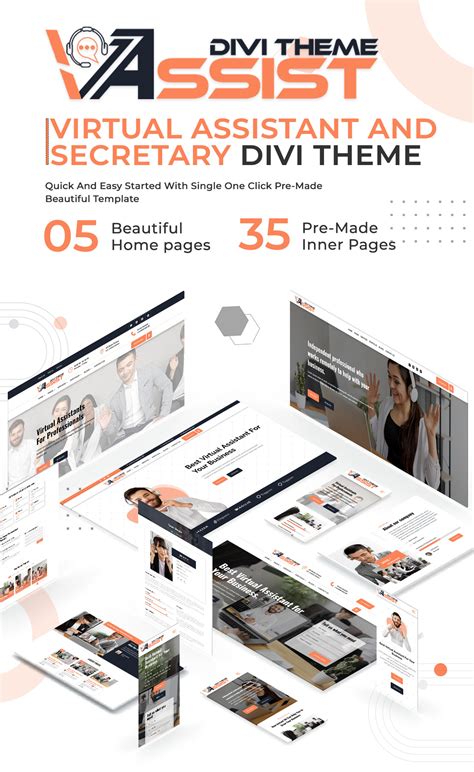 Vassist Divi Virtual Assistant Theme