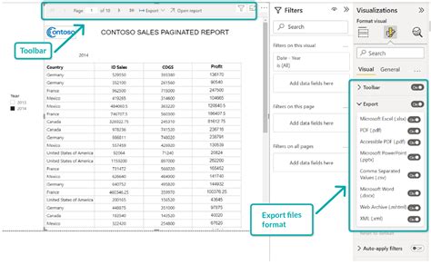 paginated report visuals in power bi clearpeaks blog