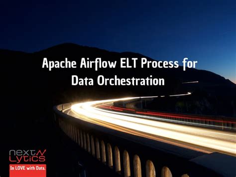 apache airflow elt process for data orchestration
