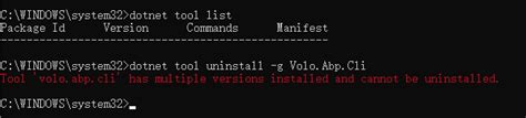 How To Uninstall The Old Abp Cli Version Or Upgrade The Abp Cli · Issue 5539 · Abpframework