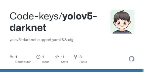 Github Code Keys Yolov Darknet Yolov Darknet Support Yaml Cfg