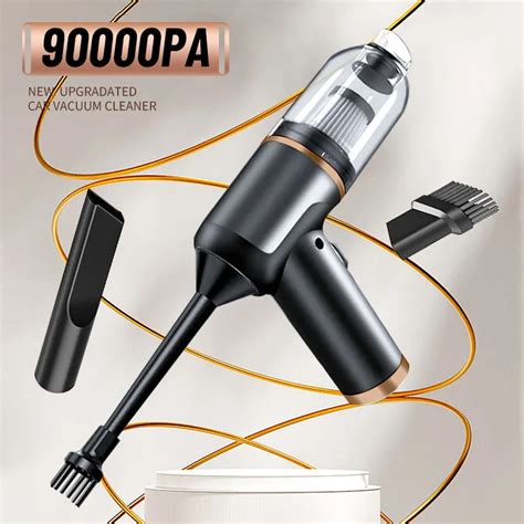 무선 휴대용 자동차 진공 청소기 공기 먼지떨이 송풍기 휴대용 가전 제품 자동차 액세서리 청소 기계 90000pa 2 In 1 Aliexpress