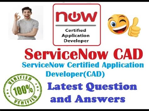 Part 1 ServiceNow CAD ServiceNow Certified Application Developer Certification Q A YouTube