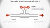 Best Pipeline Diagram PowerPoint Presentation Slide
