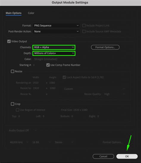 How To Export A PNG Sequence From After Effects Aejuice Com