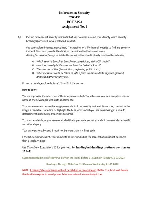 Assignment 1 Pdf Information Security Databases