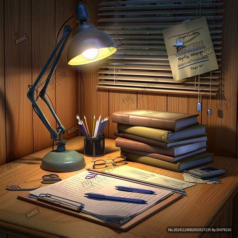 Ai创作图温馨书房素材 打开的书本书桌 图书馆台灯 书房背景图 书房室内场景 桌面摆件插画 考生书房 书台 杂乱的书桌 高考学生书房 高清书房 乱糟糟的书桌 书台设计 书房风景画 学习类背景